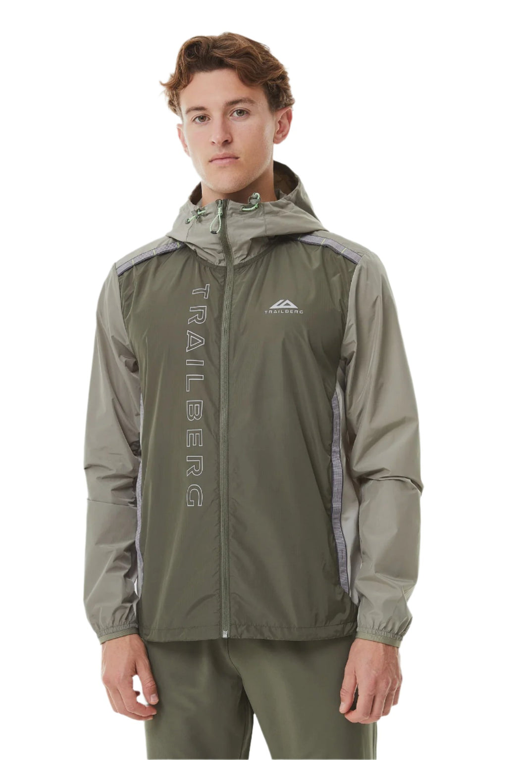 Trailberg Mens Triathlon Windbreaker | Beetle/Vetiver – Taskers Sports