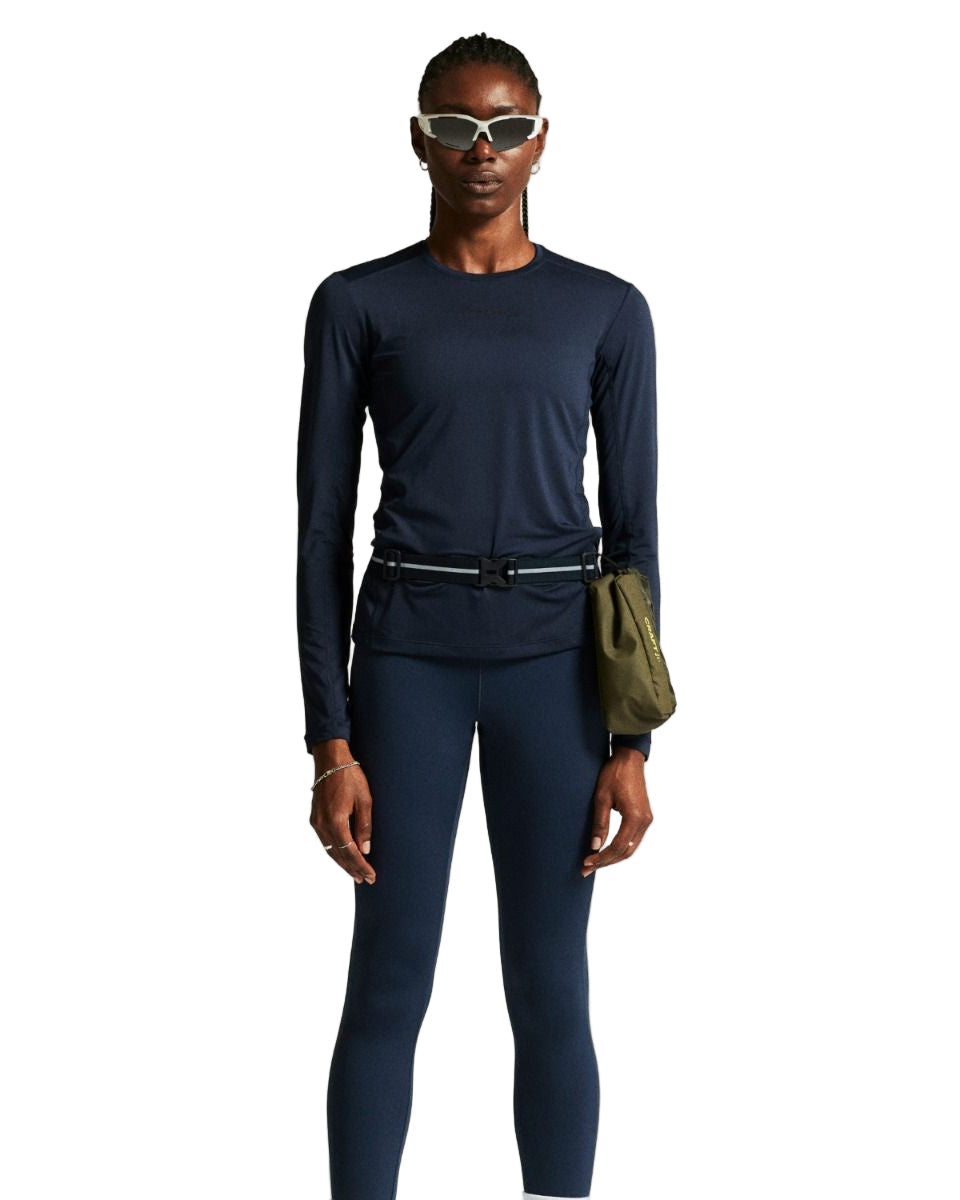 Craft ADV Essence LS Tee 2 | Navy – Taskers Sports