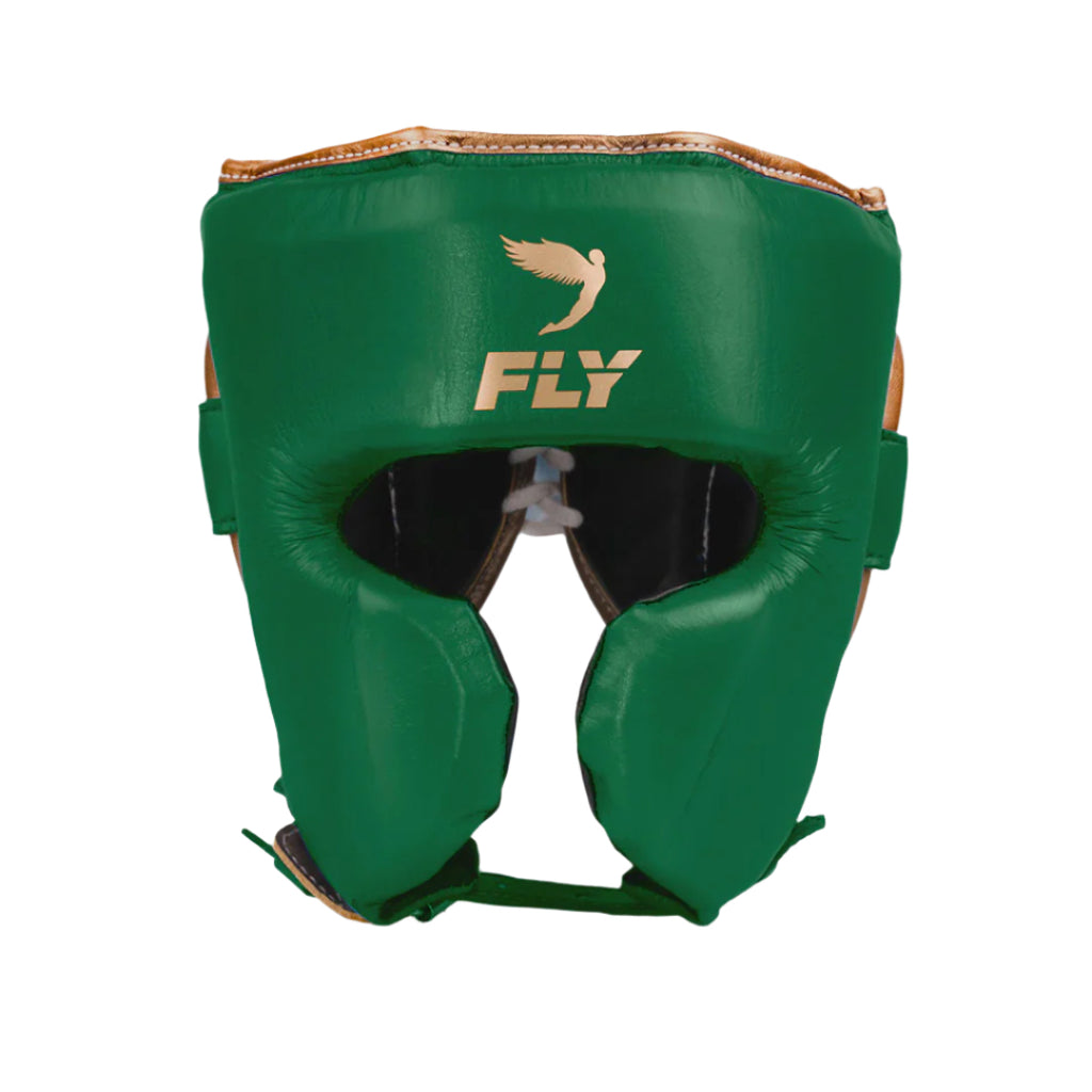 Fly Sports Knight X Headguard | Green/Gold – Taskers Sports