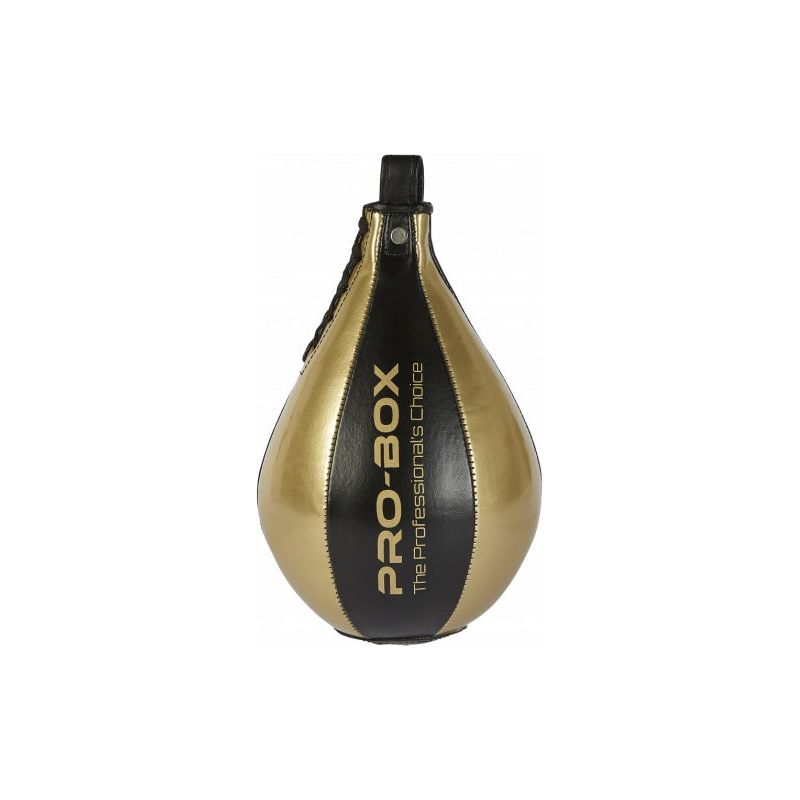 Pro Box Champ Leather Hybrid Speedball | Black/Gold – Taskers Sports